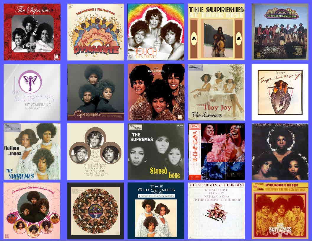 THE SUPREMES of the 70's Album Covers Magnets 20 - Glossy - Etsy