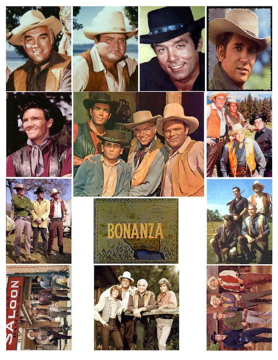 Bonanza TV-Show 13 FOTO FRIDGE MAGNETS Glänzend - Etsy Schweiz