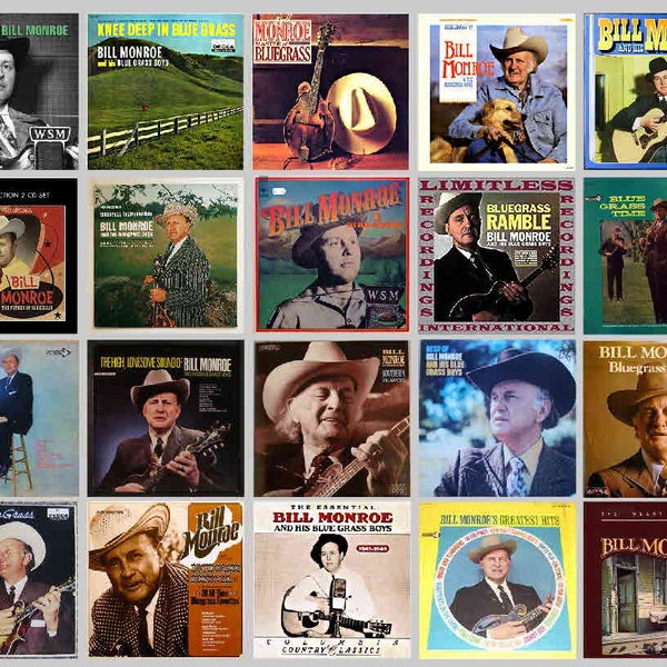 Bill Monroe - Etsy