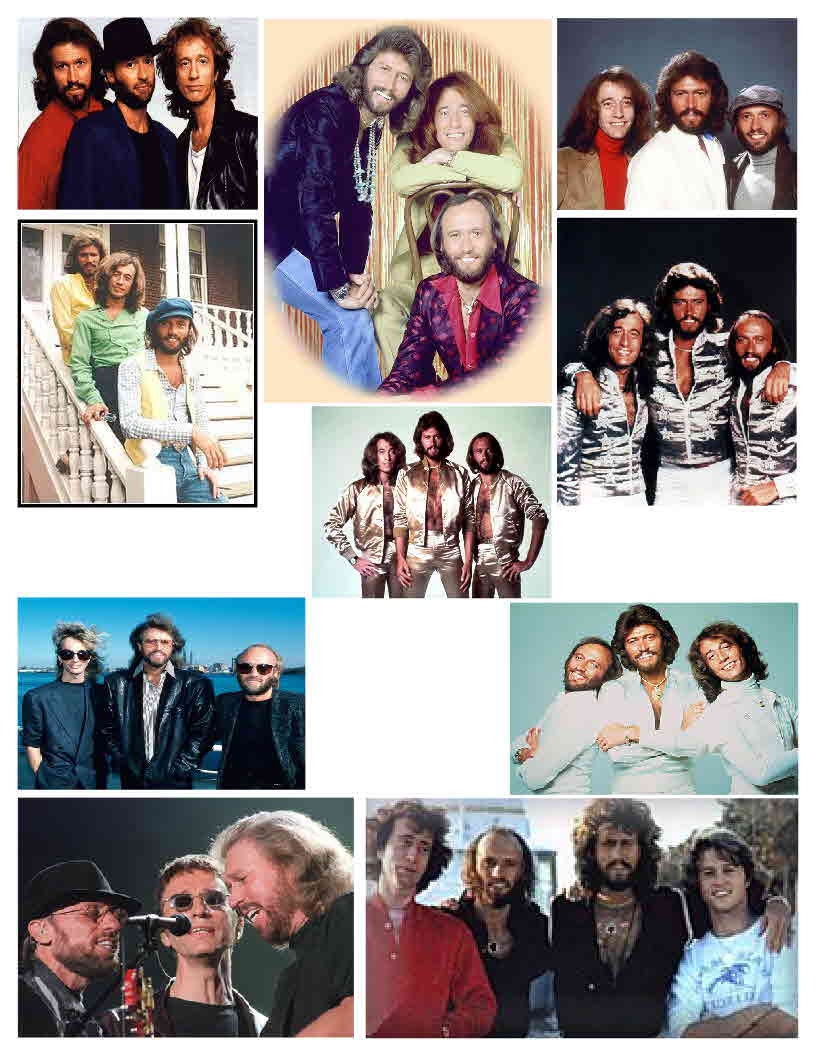 BEE GEES Photos Set 1, 10 Magnets Glossy - Etsy