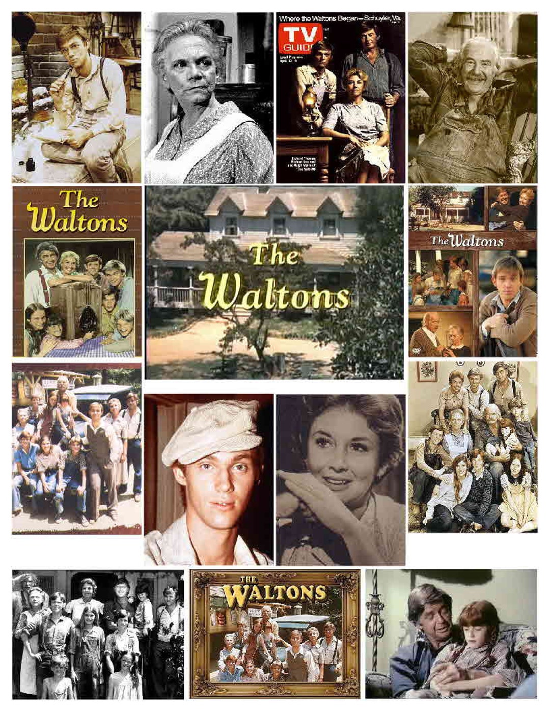 THE WALTON'S Set 2 - Etsy