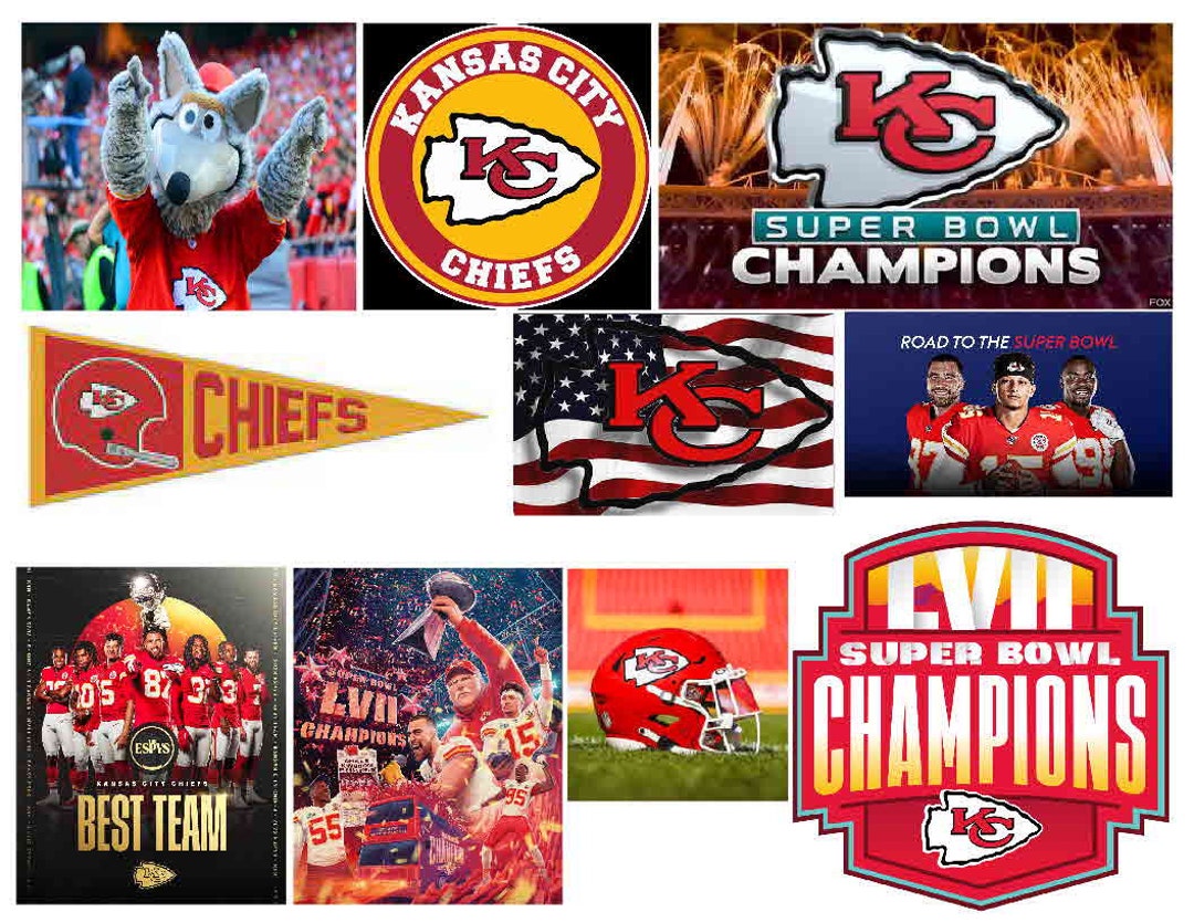 Kansas City Chiefs, 10 PHOTO FRIDGE MAGNETS - Glossy - Etsy