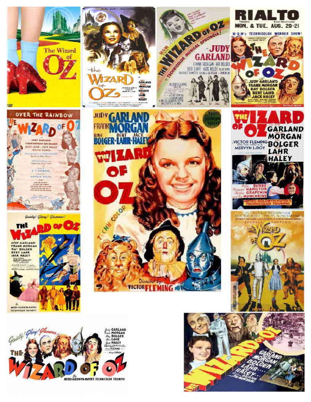 WIZARD OF OZ Poster Magnets - Etsy