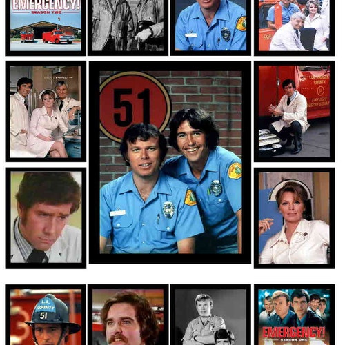 Emergency Tv Show 13 PHOTO FRIDGE MAGNETS Glossy - Etsy