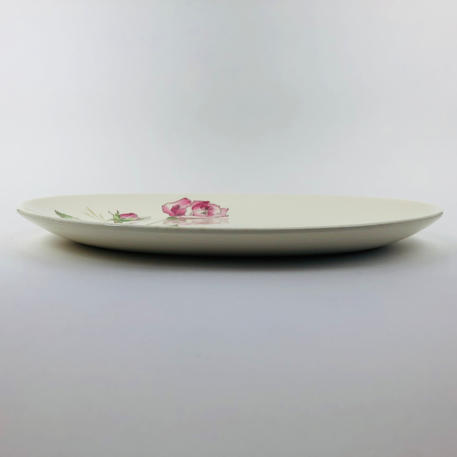 Vintage Tea Rose China by Edwin Knowles Large Oval Serving - Etsy