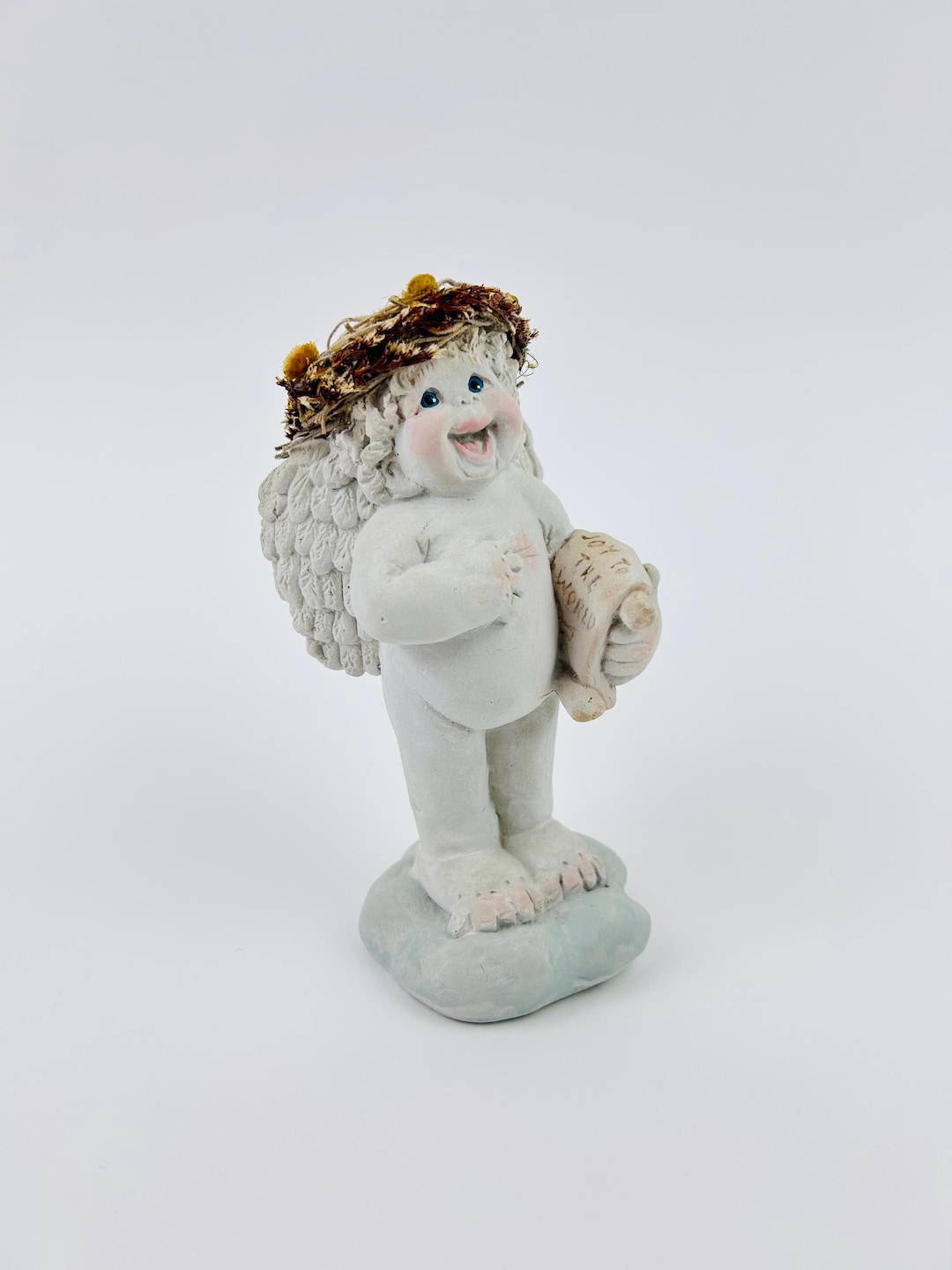 Dreamsicles Cast Art Cherub Angel Joy to the World Figurine Statue by ...