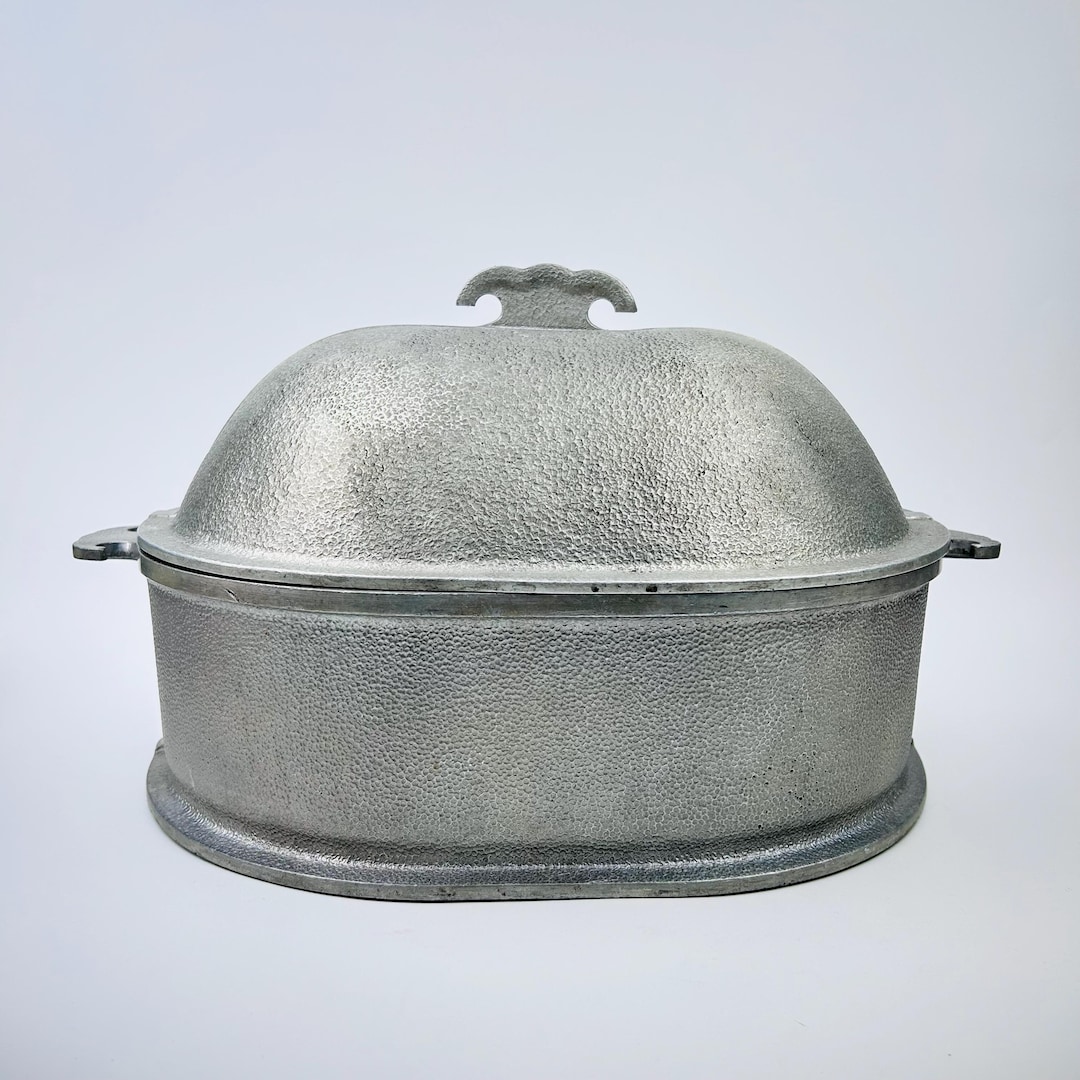 Vintage 1940s Guardian Service Aluminum Cookware Tureen Dutch Oven Oval ...