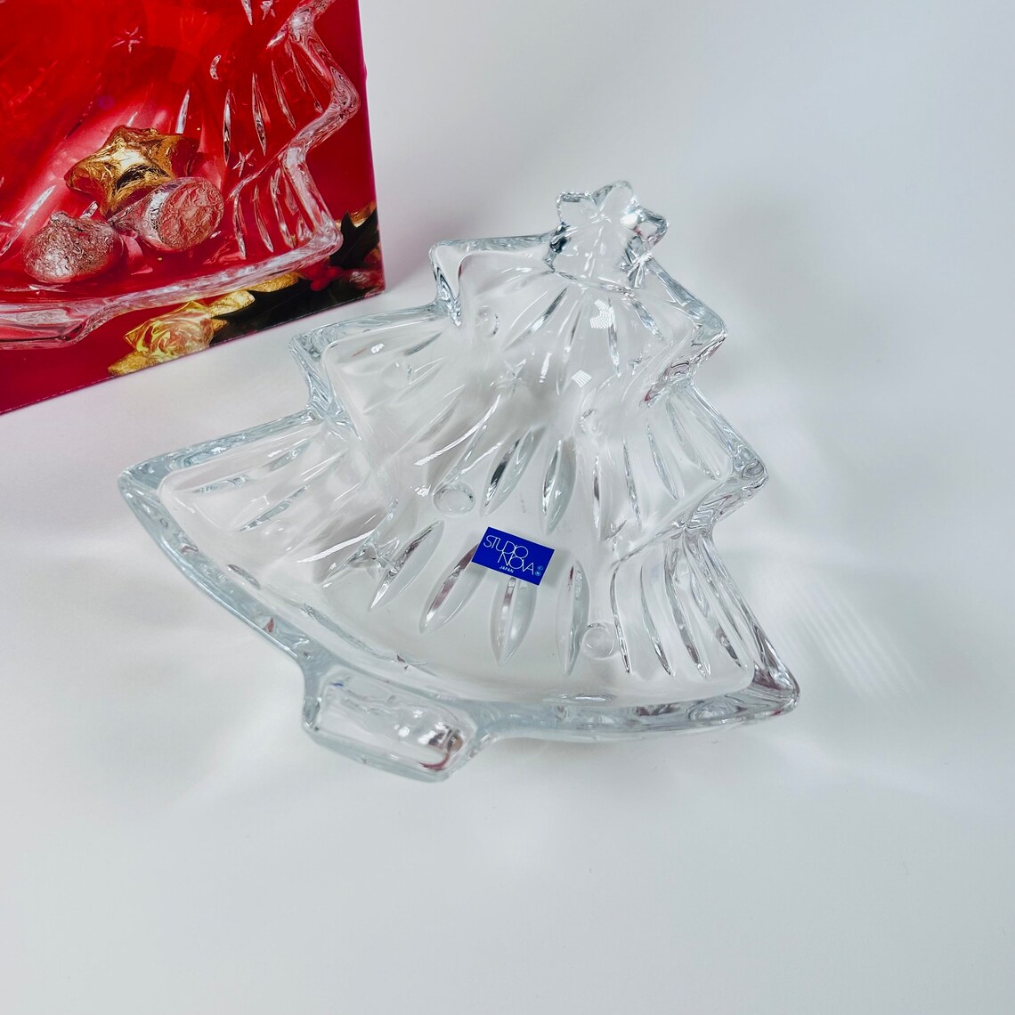 Vintage Christmas Studio Nova Crystal Christmas Tree Sweet Candy ...
