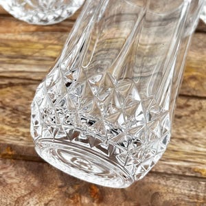 Crystal Water Ice Tea Lemonade Glasses Set of 4 by Cristal D'arques ...