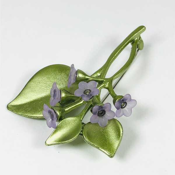 Lilac Brooch - Etsy