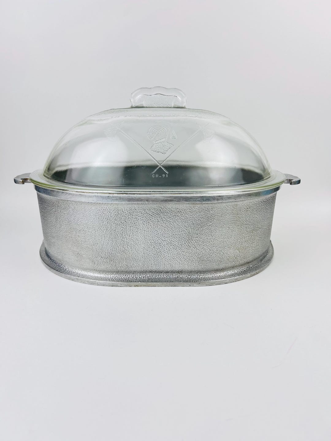 Vintage 1940s Guardian Service Aluminum Cookware Tureen Dutch Oven Oval ...