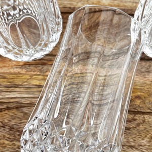 Crystal Water Ice Tea Lemonade Glasses Set of 4 by Cristal D'arques ...