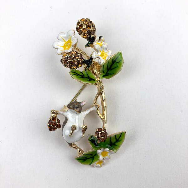 Brooch Mouse - Etsy