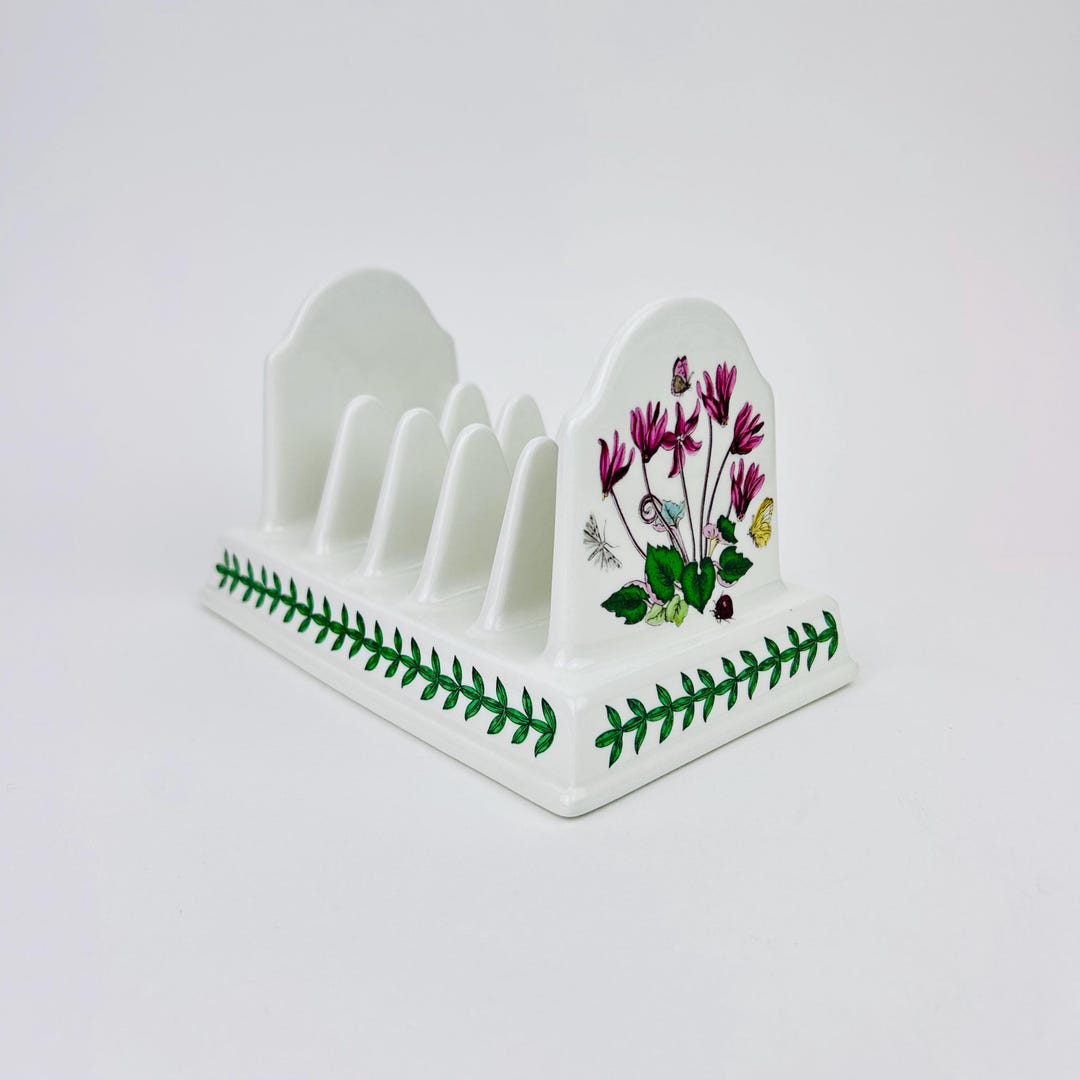 Portmeirion Ceramic Toast Rack Toast and Jam Rack Portmeirion Botanic ...