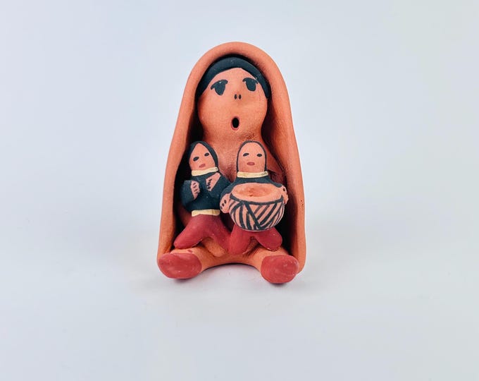 Navajo Pottery Storyteller Doll Figurine ~ Native American Art ...