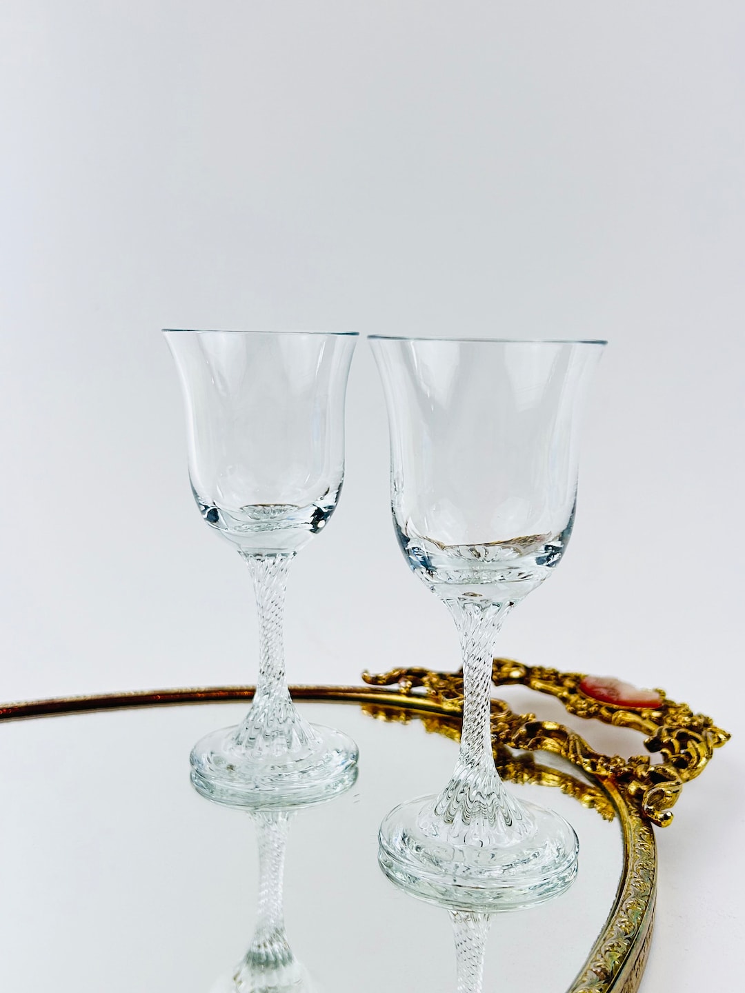 Retro Mid Century Dema Renaissance England Sherry Port Cordial Glass ...