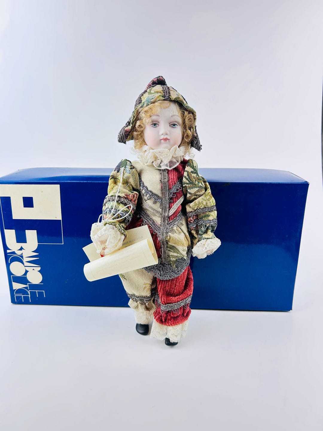 Bambole Bricolage Luigi Doll ~ Italian Ceramic Porcelain Doll ...