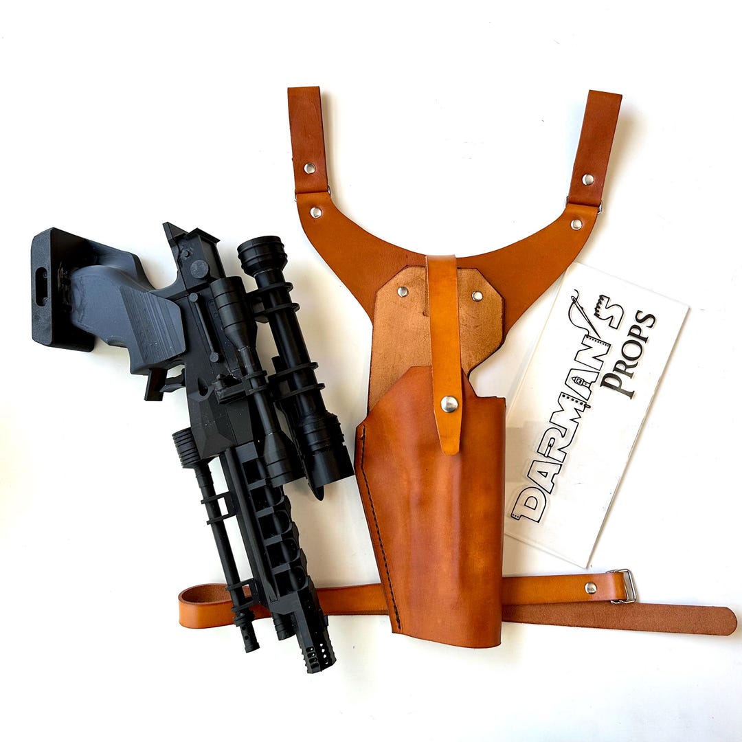 Naboo Security S-5 Heavy Blaster Pistol Y Drop Style Holster - Etsy