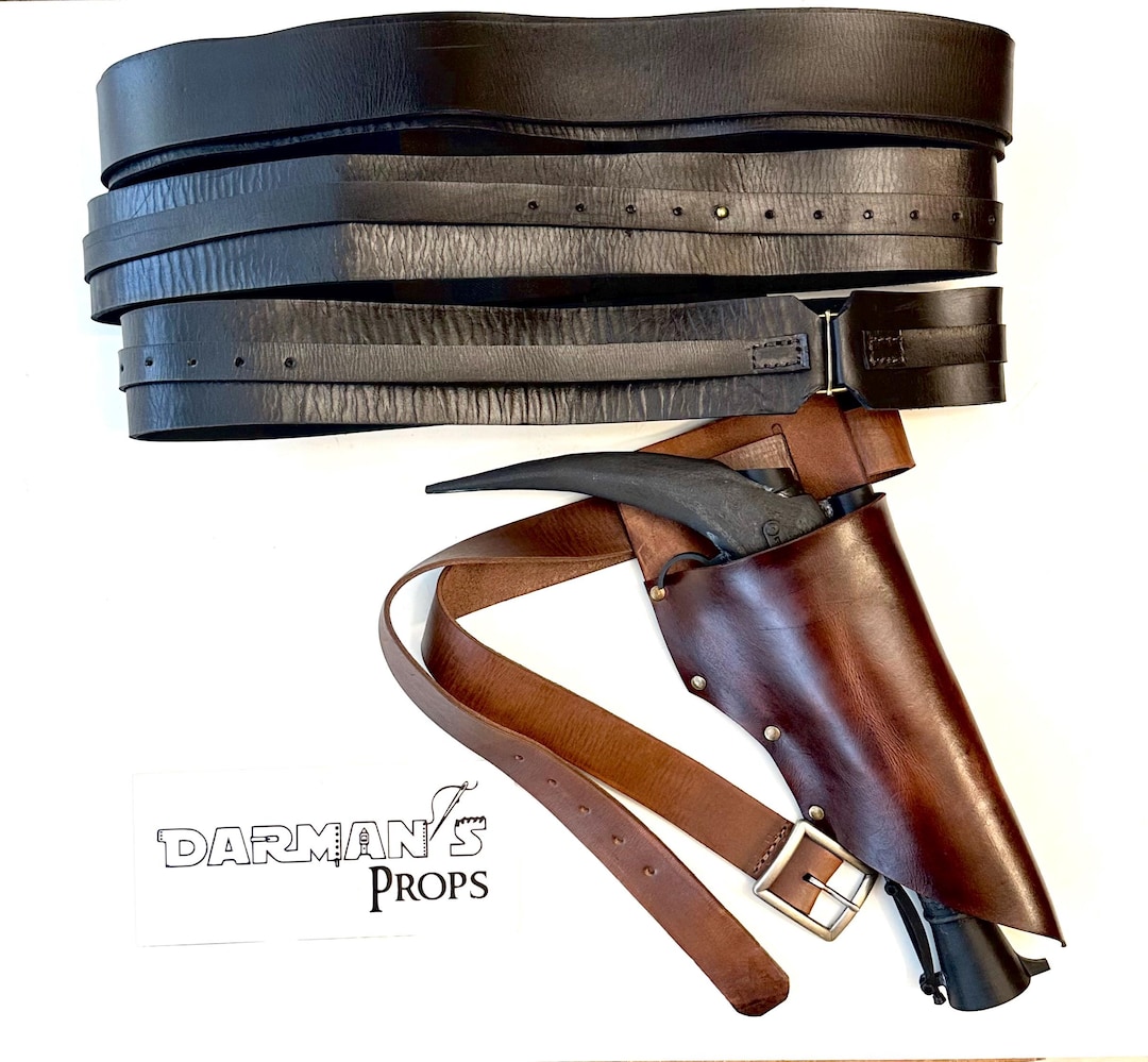 Sidon Ithano the Force Awakens Full Rig 4 Belt and Holster Set - Etsy