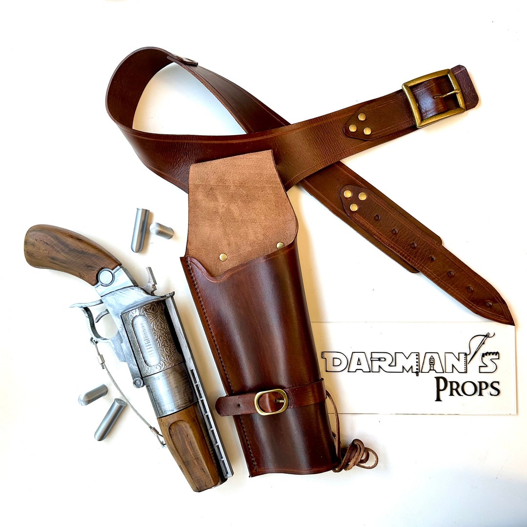 Fallout Cooper Howard Ghoul Gun Cowboy Style Belt and Holster Rig - Etsy