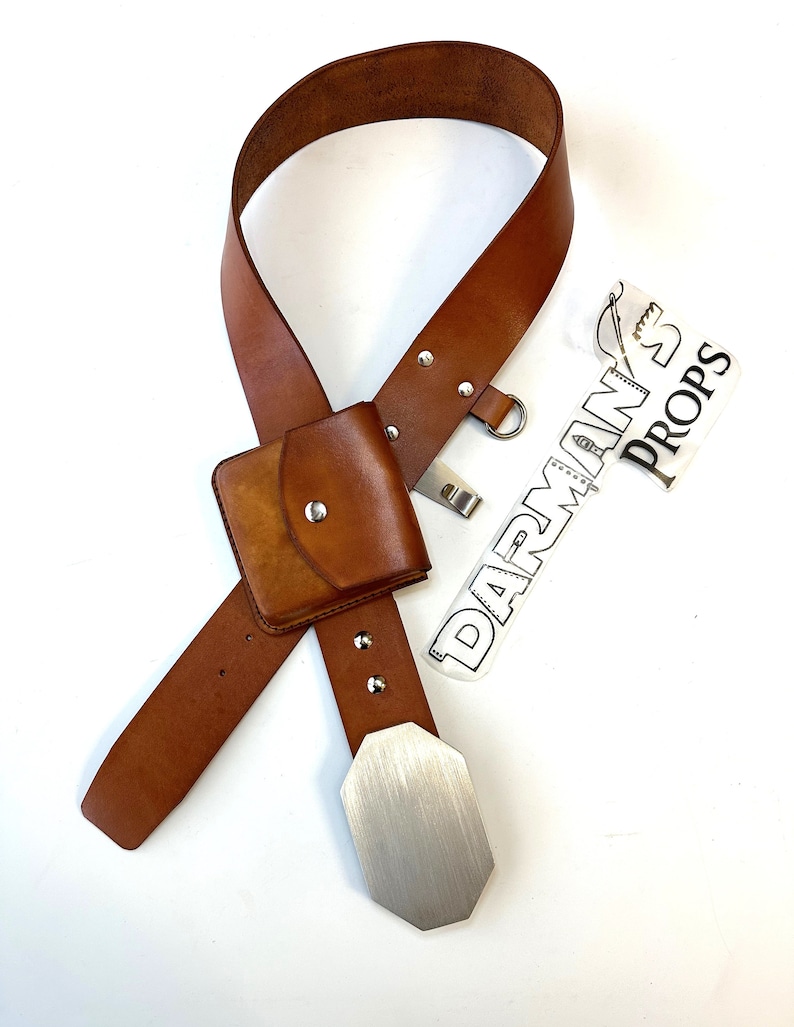 ROTJ Luke Skywalker Jedi Belt Saber Clip and Pouch - Etsy