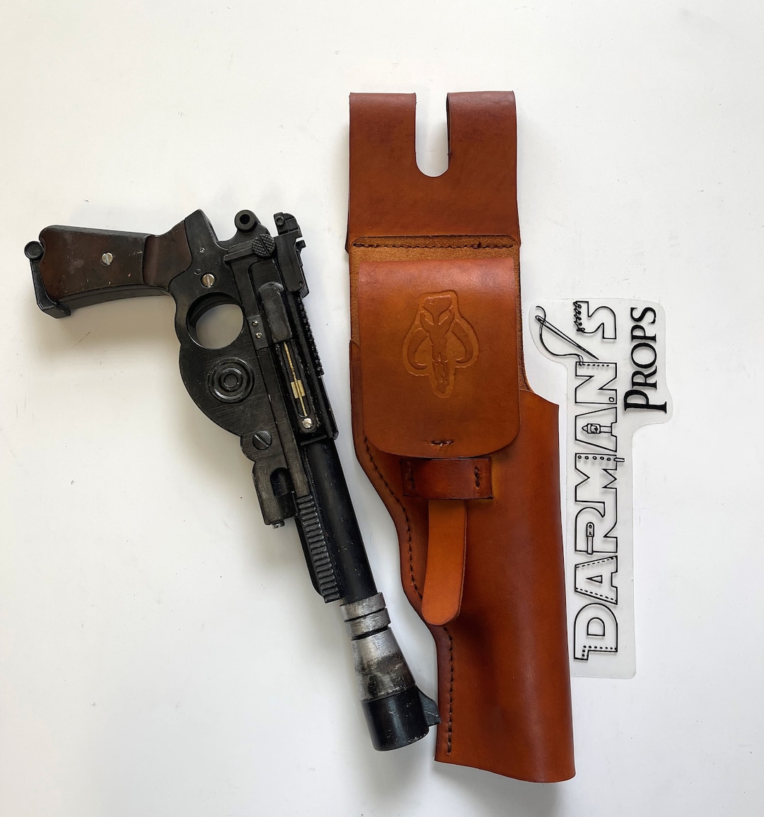 The Mandalorian Blaster Holster W/cover Flap Variant - Etsy