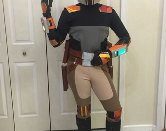 Sabine Wren Belt With Double Holster Rig Female Mandalorian - Etsy