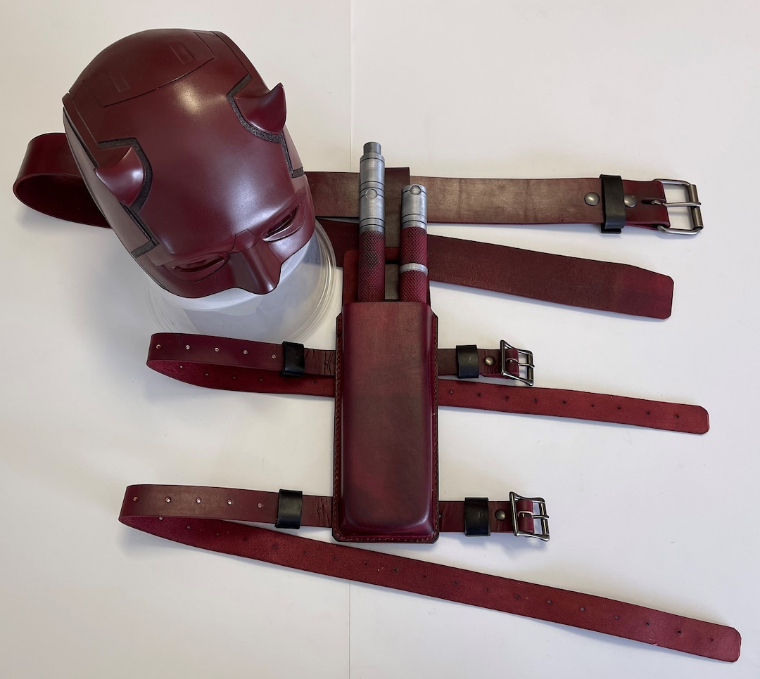 Daredevil Belt and Billy Club Single Drop Pouch Set - Etsy