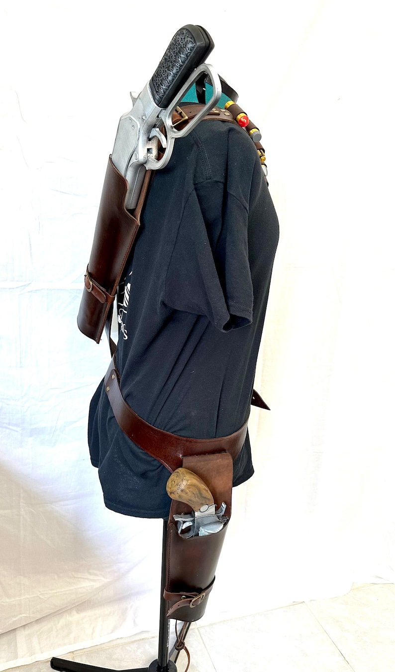 Fallout Cooper Howard Ghoul Cowboy Style Gun Belt, W/ Holster ...