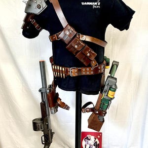 Fallout 10mm Pistol Gun Single Drop Leg Holster for the Munetoshi Con ...