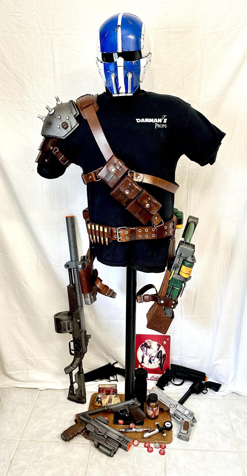 Fallout New Vegas Colt Revolver Cowboy Style Belt and Holster Rig - Etsy