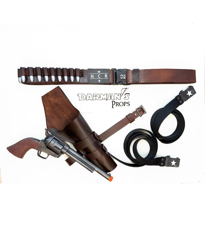 Fallout New Vegas NCR Ranger Holster and 3 Belt Set - Etsy