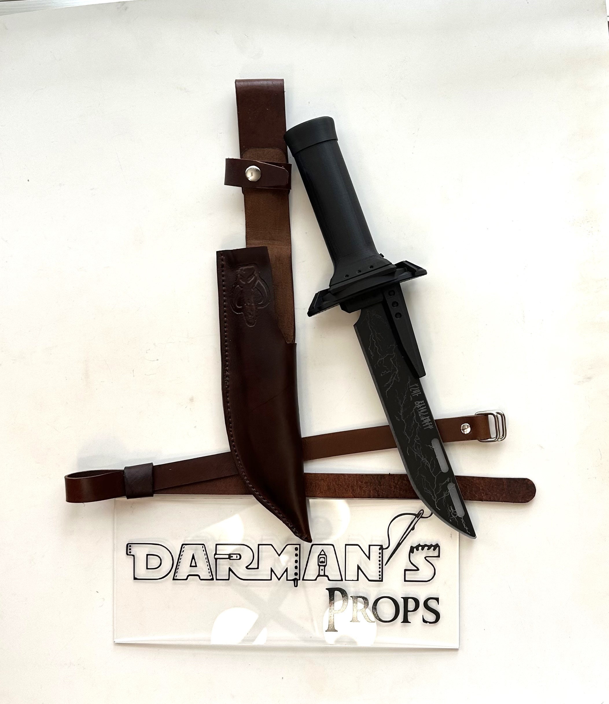 Mandalorian Knife-vibro Blade Sheath Knife-vibrodagger - Etsy