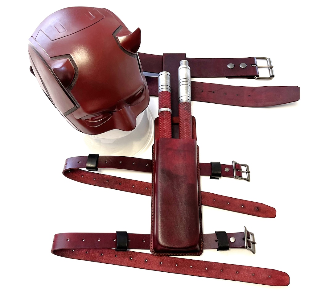 Daredevil Belt and Single Drop Pouch Set - Etsy