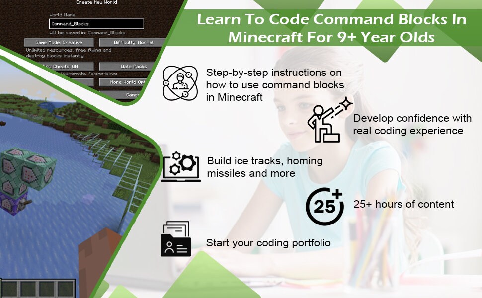 Coding for Kids Learn to Code Minecraft Course Homeschool - Etsy