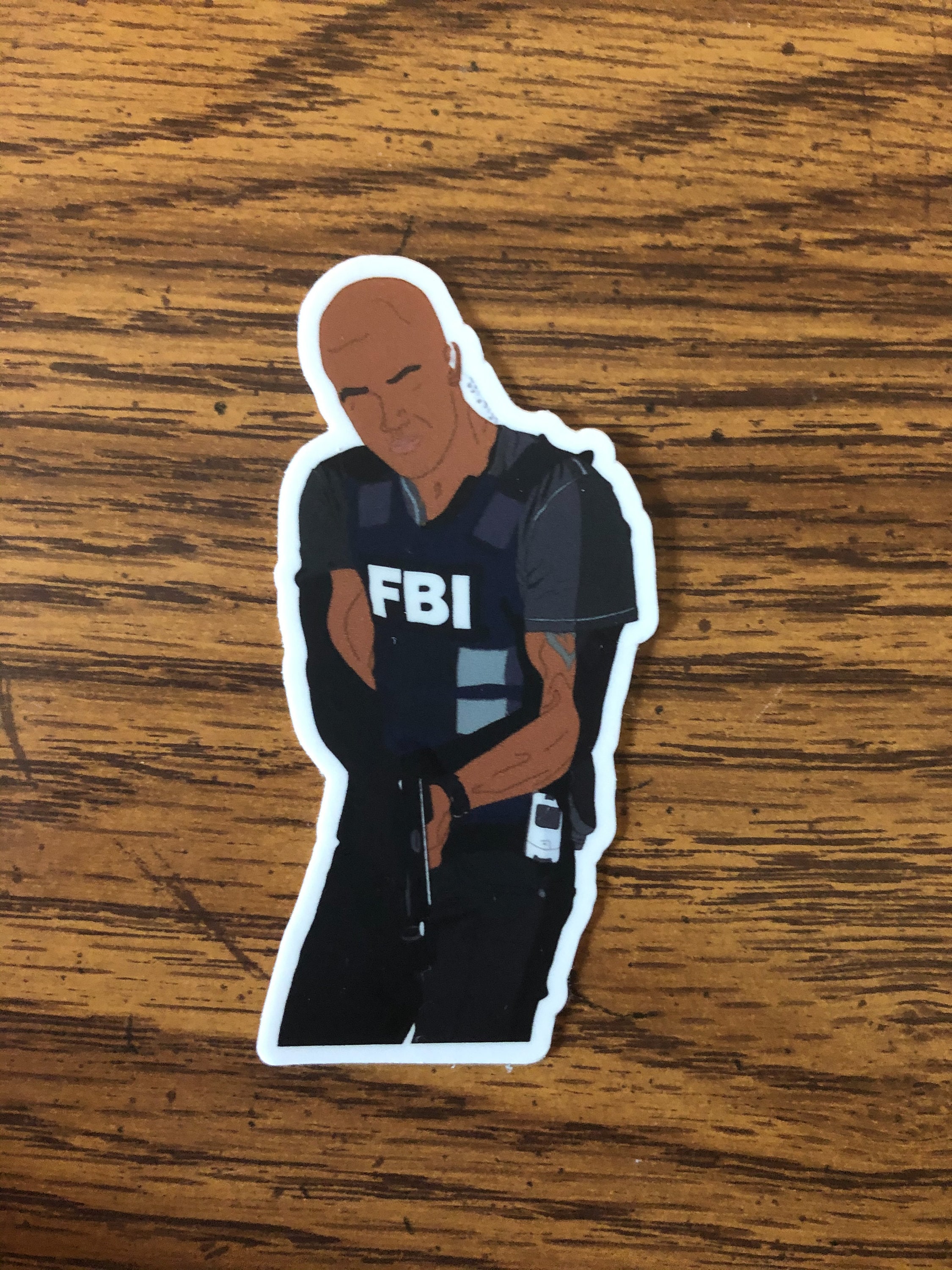 Derek Morgan Criminal Minds Sticker - Etsy UK
