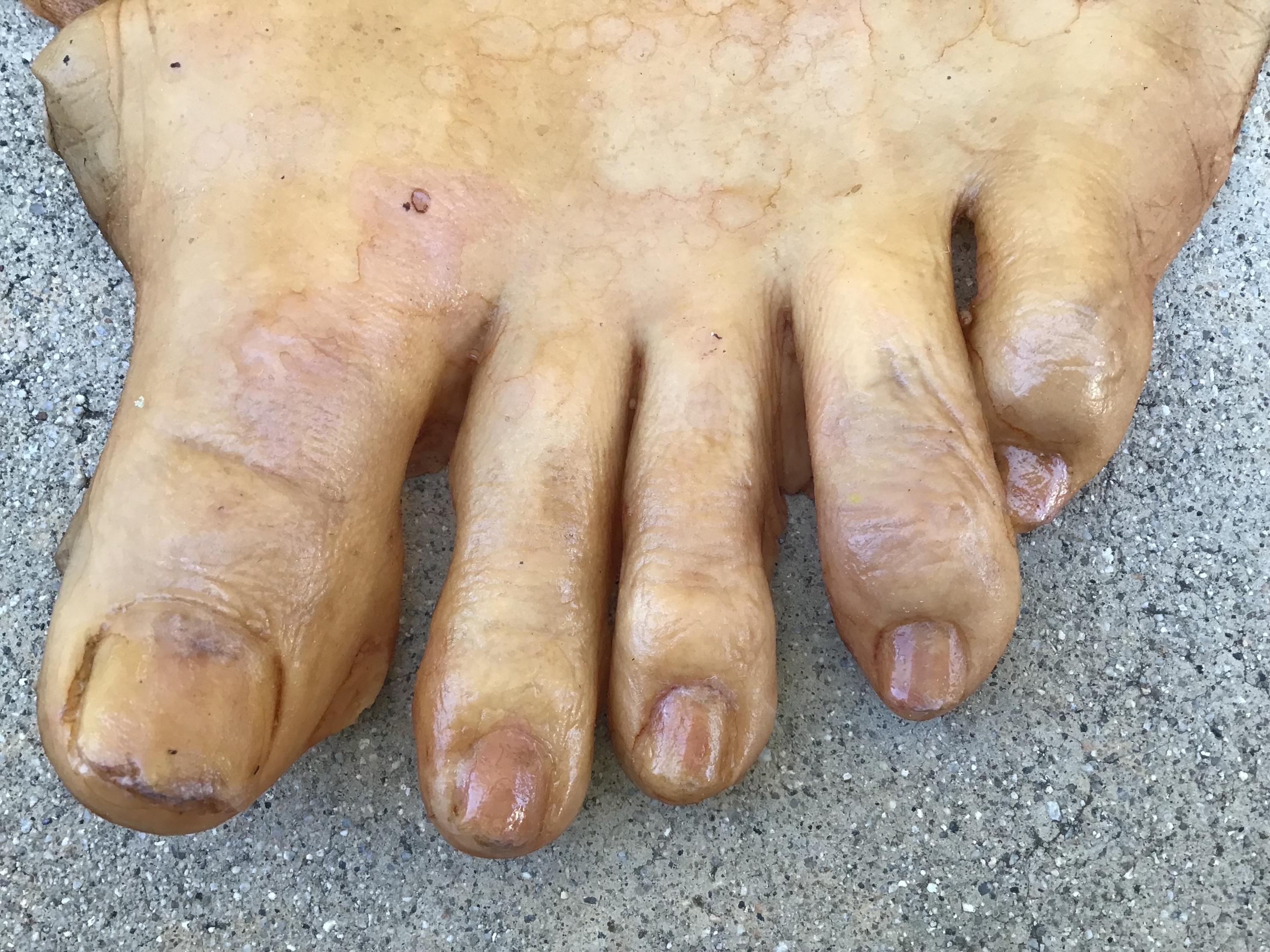 Latex Severed / Torn Foot Skin - Etsy