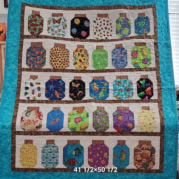 Bug Jar Quilt - Etsy