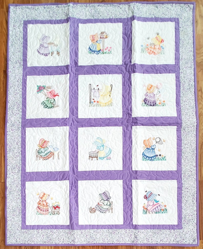 Sun Bonnet Sue Quilt - Etsy