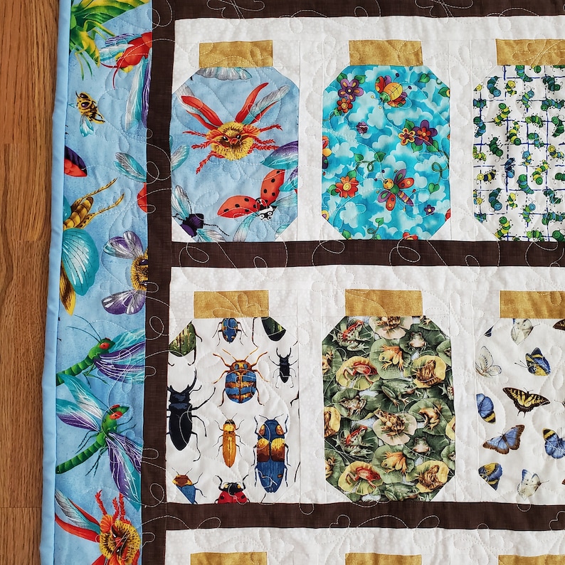 Bugs and Things Collection Quilt - Etsy