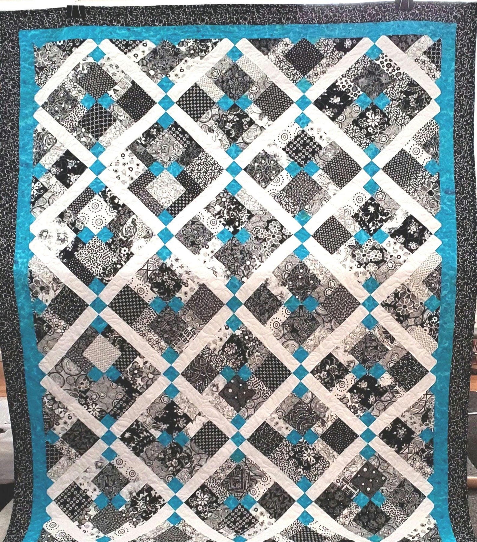 Disappearing Nine Patch Quilt - Etsy
