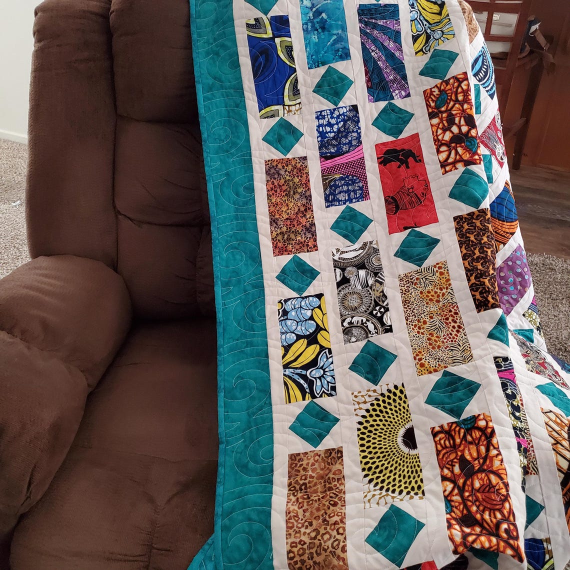 AFRICAN PUNCUATION QUILT - Etsy