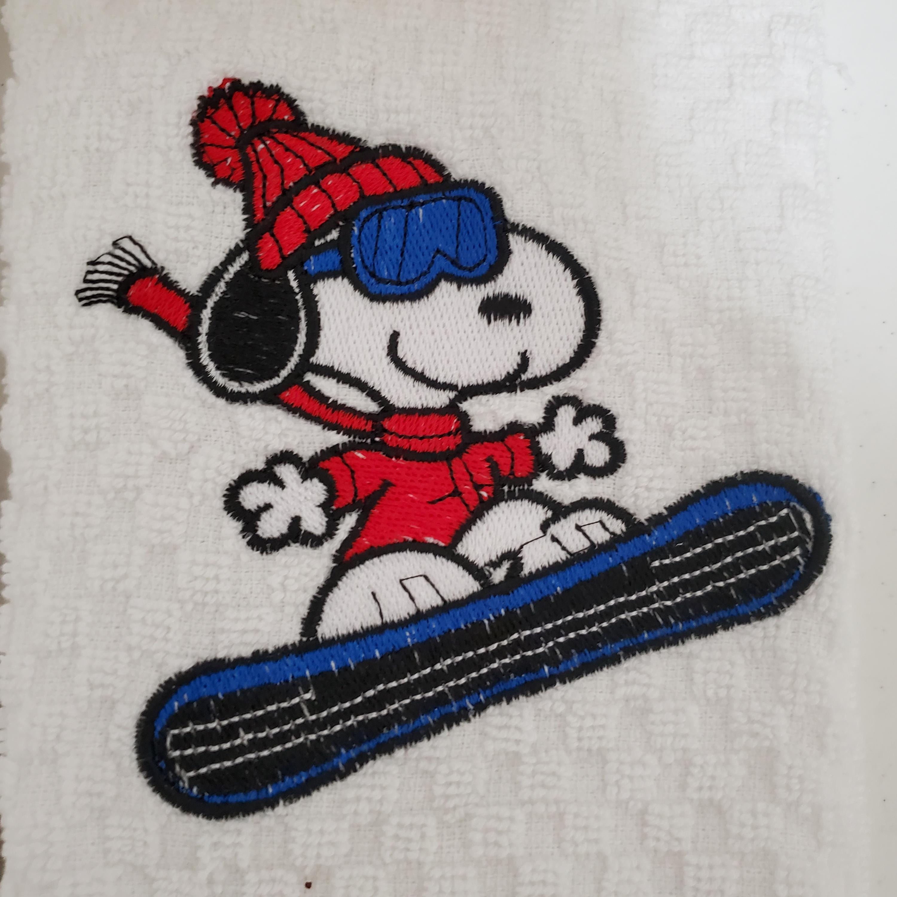 SNOOPY KITCHEN TOWELS - Etsy