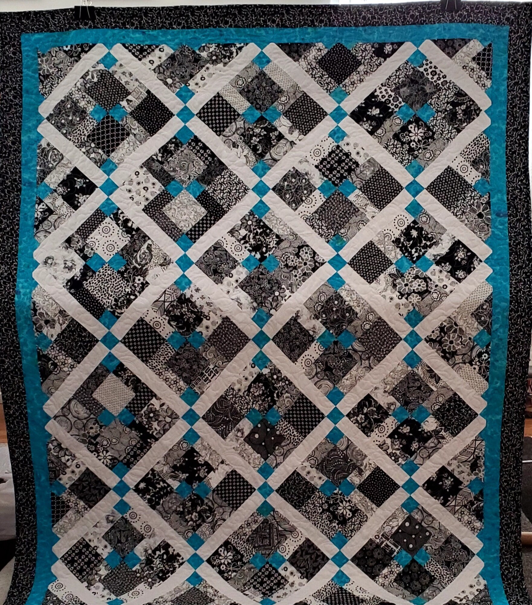 Disappearing Nine Patch Quilt - Etsy