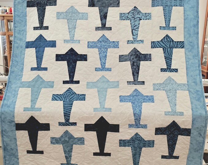 AIRPLANE BABY QUILT - Etsy