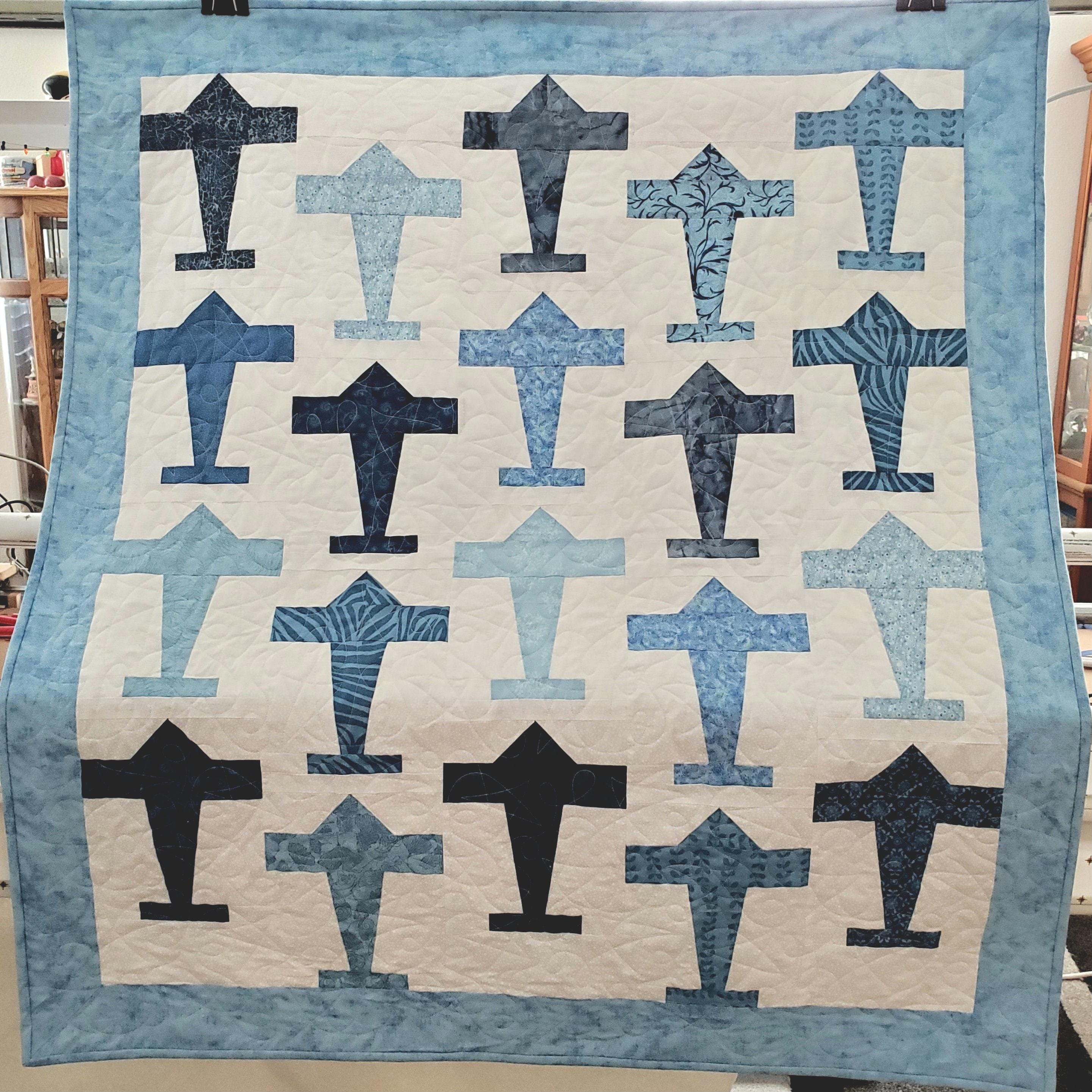 AIRPLANE BABY QUILT - Etsy