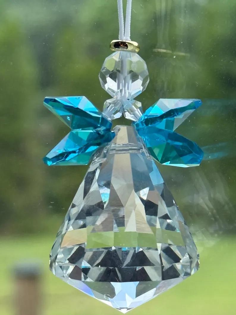 Birthstone Guardian Angel Ornament - Etsy