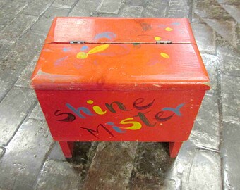 Shoe Shine Box - Etsy