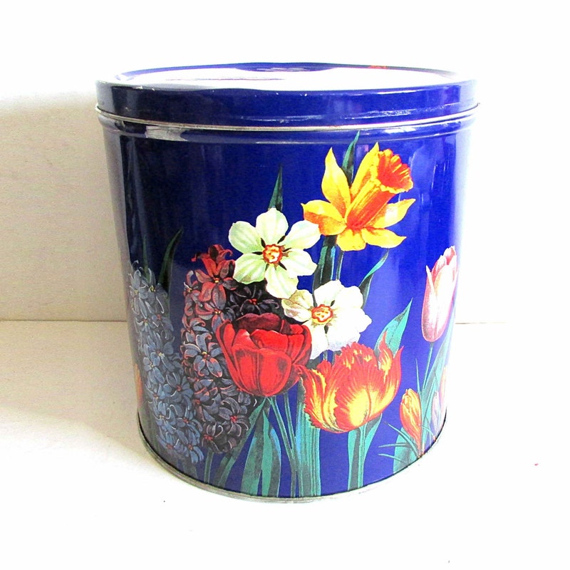 Floral Tin - Etsy