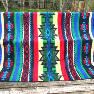 Rustic Bunkhouse Style Cowboy Camp Southwest Blanket 6x7 Ft or 70x88 ...